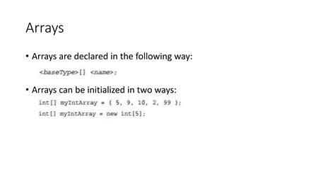 Cs4443 Modern Programming Language I Lecture 2 Pptx Programming Languages Computing