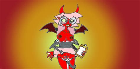 Rule 34 1girls Asmodeus Assistant Big Breasts Bondage Bound Breasts