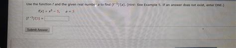 answered use the function fand the given real… bartleby
