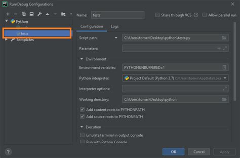 Pycharm Command Line Arguments Tickettide