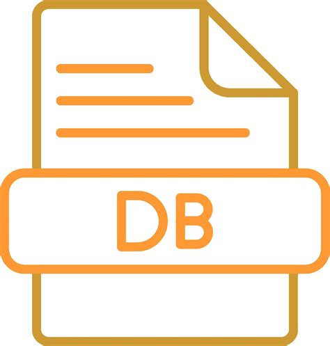 Db Vector Icon 41089015 Vector Art At Vecteezy