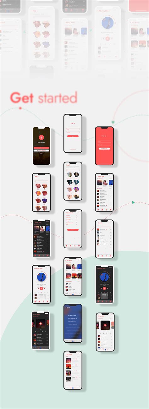 Music App UX Case Study On Behance