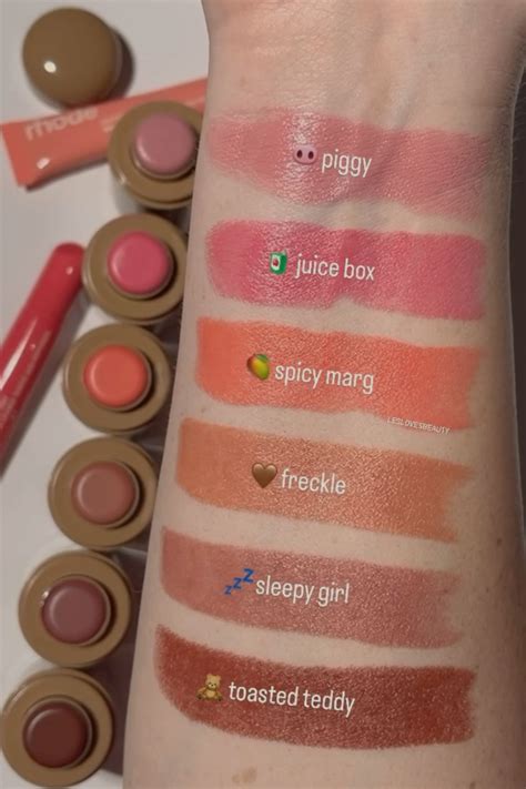 Rhode Pocket Blushes Rhode Blush Colors Rhode Pocket Blush Swatches