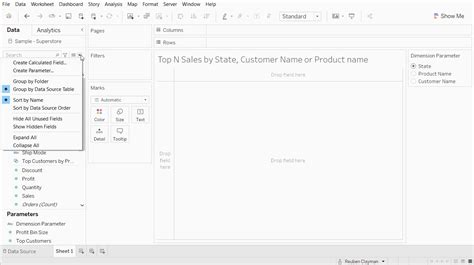 The Data School How To Create A Dimension Parameter In Tableau