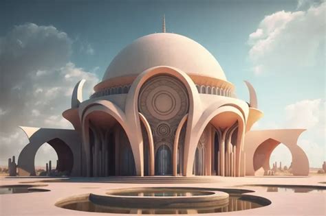 rounded architecture genres midjourney prompt promptbase