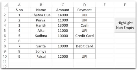 Change The Background Color Of Cells Using VBA Excel Unlocked