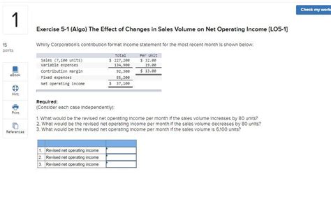 Solved Check My Work 1 Exercise 5 1 Algo The Effect Of
