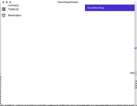 Flyoutpagesample Mac Catalyst Menu Items Not Displaying Correctly