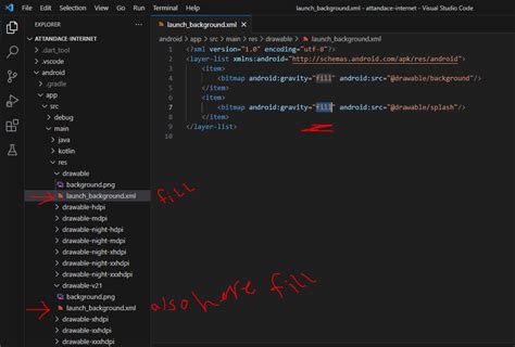 Flutter Flutternativesplash Package Created Image In Center Of