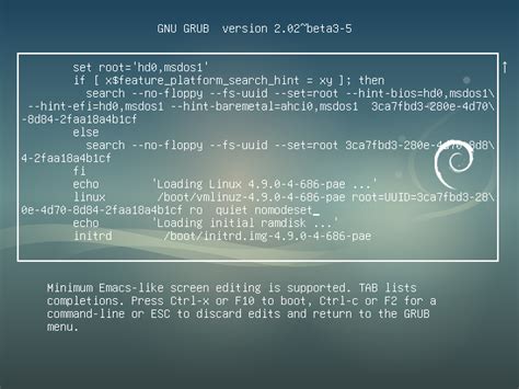Grub Debian Live Stucked On Grub Unix Linux Stack Exchange