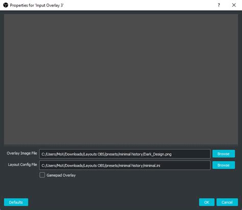 Minimal History Not Working Correctly · Issue 50 · Univrsalinput Overlay · Github