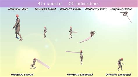 Kawaii Animations 100 3d Animations Unity Assets Codeintra