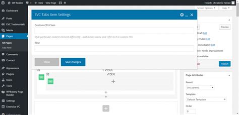 tabs shortcode wordpress addon for wpbakery visual composer plugin