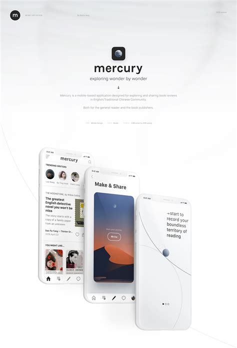 Mercury Mobile Application UI UX Design On Behance