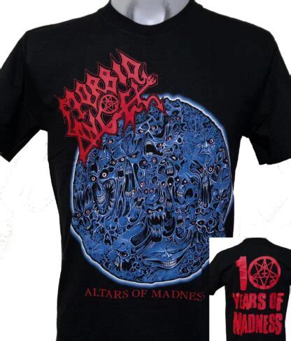 Morbid Angel T Shirt Altars Of Madness Size S
