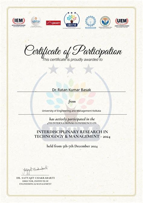 Dr Ratan Kumar Basak Ph D On Linkedin Honored To Have Participated In The International