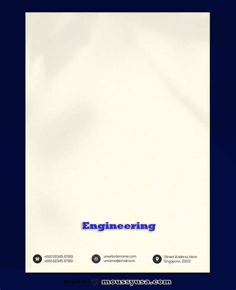 3 Engineering Letterhead Template Ideas Mous Syusa