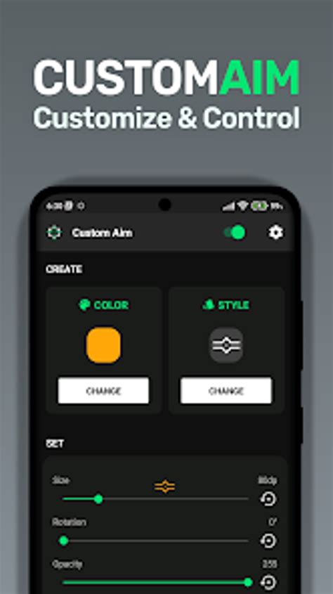 crosshair custom aim สำหรับ android ดาวน์โหลด