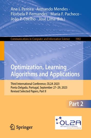 optimization learning algorithms and applications ebook by epub