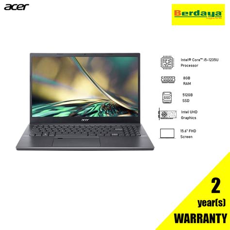 Acer Aspire A Y Intel I U Gb Gb Ssd Intergrated Graphics Fhd
