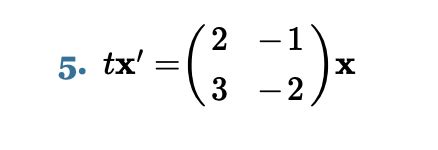 Solved Problems In Problems 1 Through 6 You Are Given A Chegg Com