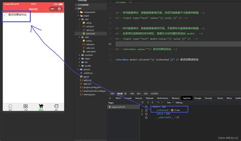 微信小程序开发系列（二十二）·wxml语法·双向数据绑定model：的用法 微信小程序 model value csdn博客