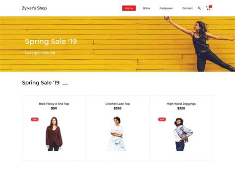 Online Store Builder Create Your Own Online Store Zoho Commerce