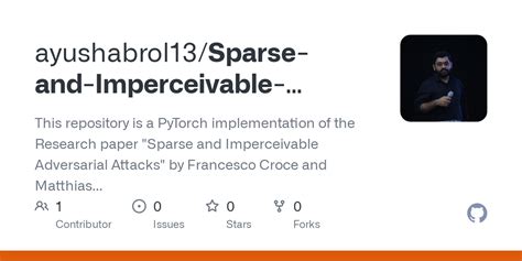 github ayushabrol13 sparse and imperceivable attacks implementation