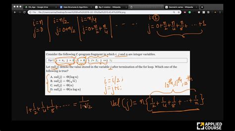 solved problem 7 big o theta omega notation youtube