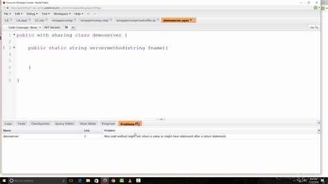 Salesforce Lightning Server Side Controller Youtube