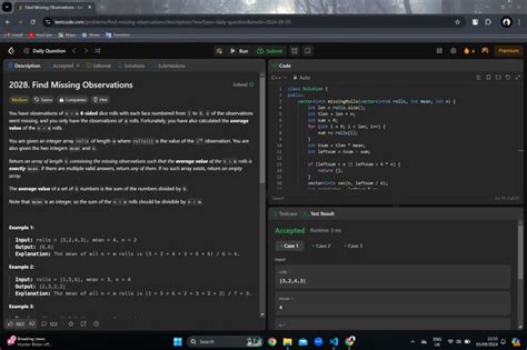 Tanzin Ahamed Shohag On Linkedin Codeeveryday Cplusplus Leetcode