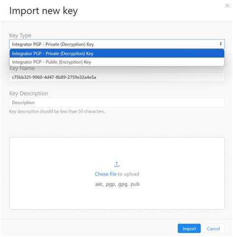 keys and secrets