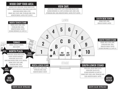 Greek Theatre Seating Chart With Rows