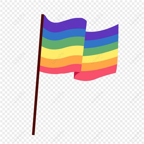 레인보우 프라이드 스티커 일러스트 무지개 색상 플래그동성애자상표 Png 일러스트 무료 다운로드 Lovepik