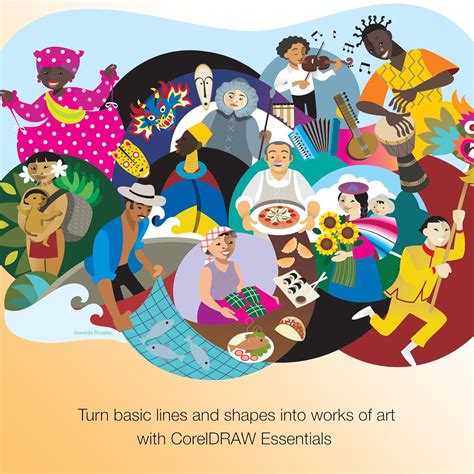 coreldraw essentials 2024 graphics design software barbados ubuy