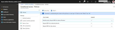 User Based Mfa Vs Conditional Access Mfa The Expta Blog