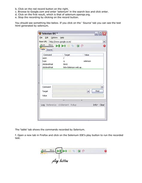 Selenium Ide Tutorial Pdf