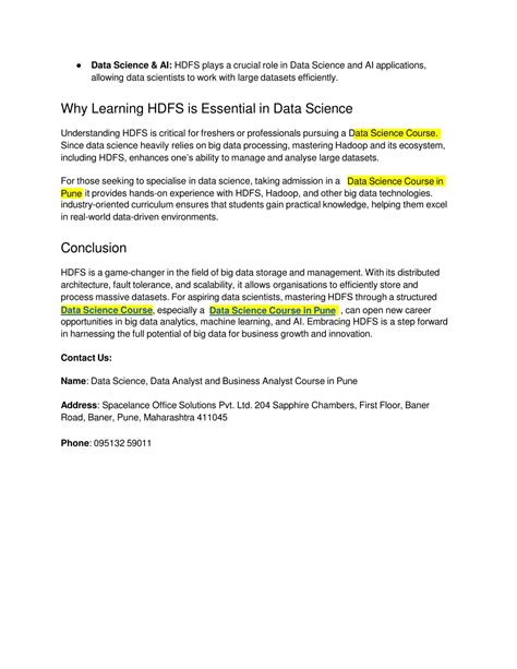 Ppt Hdfs Explained How Hadoop Stores Massive Datasets Efficiently