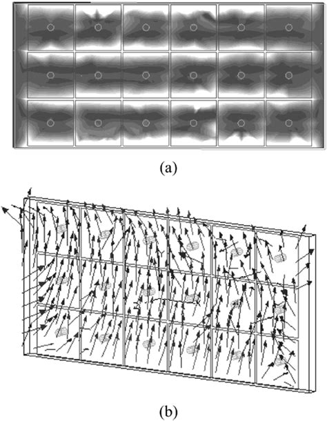 Simulated E Field Distribution At The Interface Between The Waveguide