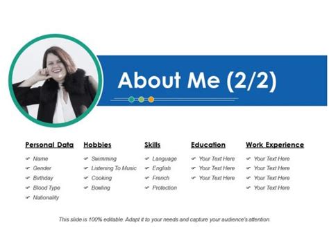 Personal Presentation Slide Team