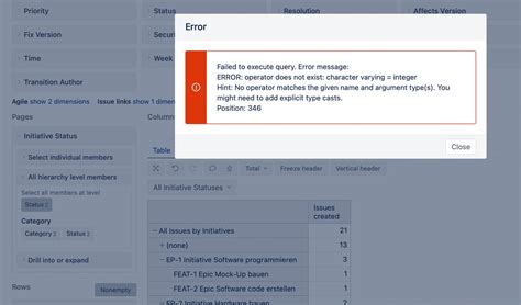 issue link field dimension for initiatives questions and answers