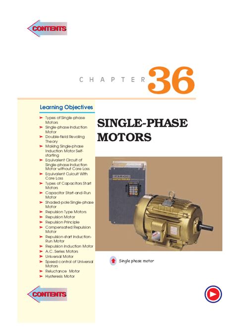 Single Phase 4 Pole Induction Motor Wiring Diagram