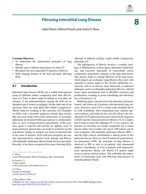 pdf fibrosing interstitial lung disease