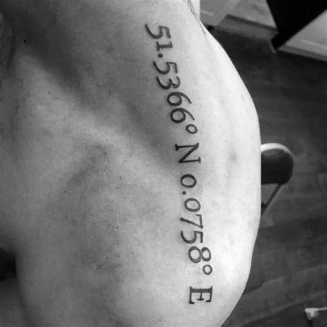 50 coordinate tattoo ideas for men koordinaten tattoo tochter