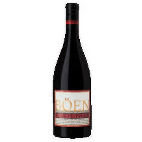 Boen Santa Barbara Monterey And Sonoma Counties Pinot Noir California Red