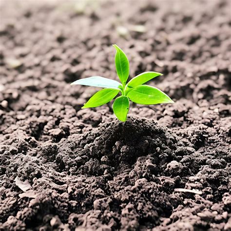 A Delicate Newly Sprouted Seedling Gracefully Thrives Free Image Ai Generated 33508824 Stock