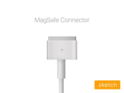 Magsafe Connector Freebie Download Sketch Resource Sketch Repo