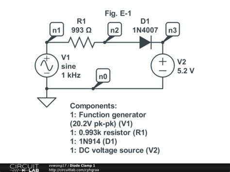 Diode Clamp 1 Circuitlab