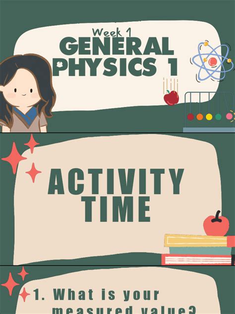 Gen Physics 1 Error Mean Sd Pdf Observational Error Measurement