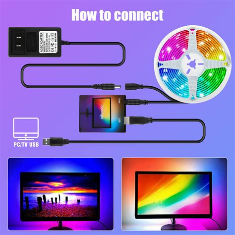 5v Diy Screen Monitor Ambient Dream Color Light Bo Grandado